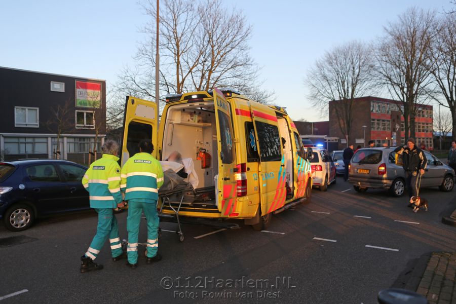 Auto en fiets in botsing op Generaal Spoorlaan » 112Haarlem.NL
